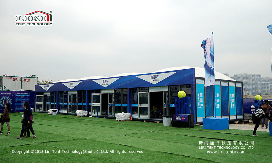 Outdoor Small Shop Aluminum Modular Tent with Waterproof Cover from Liri Tent