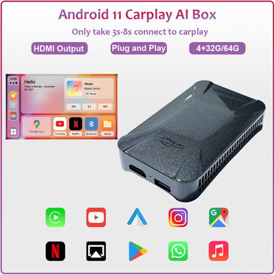 iHeylinkit Car Multimedia Box For OEM Original Carplay System for Porsche universal cars Youtube playing HD output