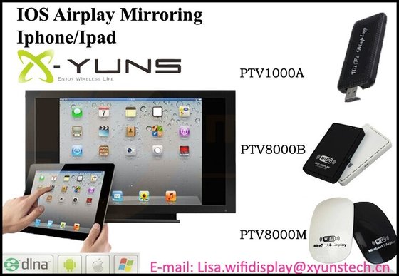 Wifi Display Miracast wireless display Android Miracast &amp; IOS Airplay Mirroring A9(Mouse) Car Accessary