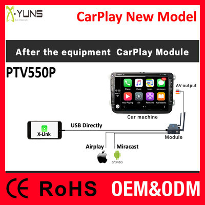 Car Wired & Wireless Mirroring System support Airplay Miracast iOS 11 USB connect directly