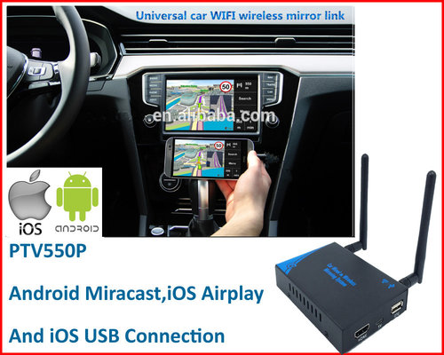 Car Mirror link interface for iPhone8/8P/X Screen mirroring share