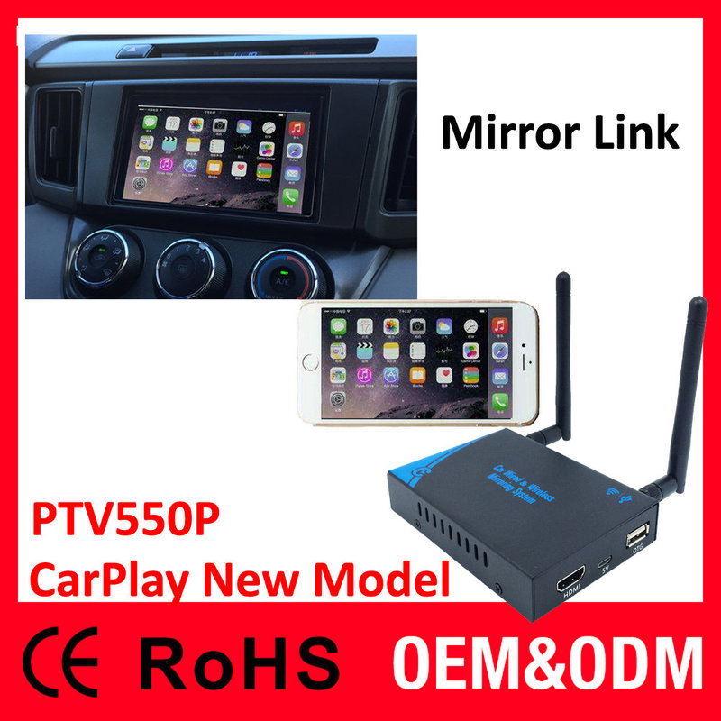 New Carplay model PTV550P support iOS 11 USB directly Mirroring system