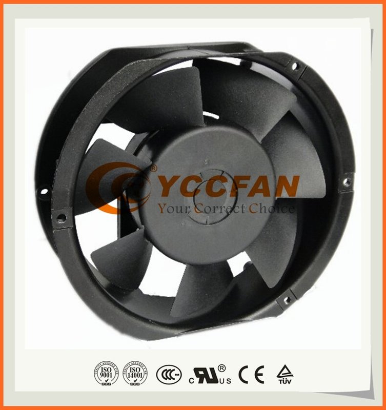 172x150x51 7inch 170mm 1751 ac brushless 110v 115v 120v 220v 240v axial cooling fan for greenhouse