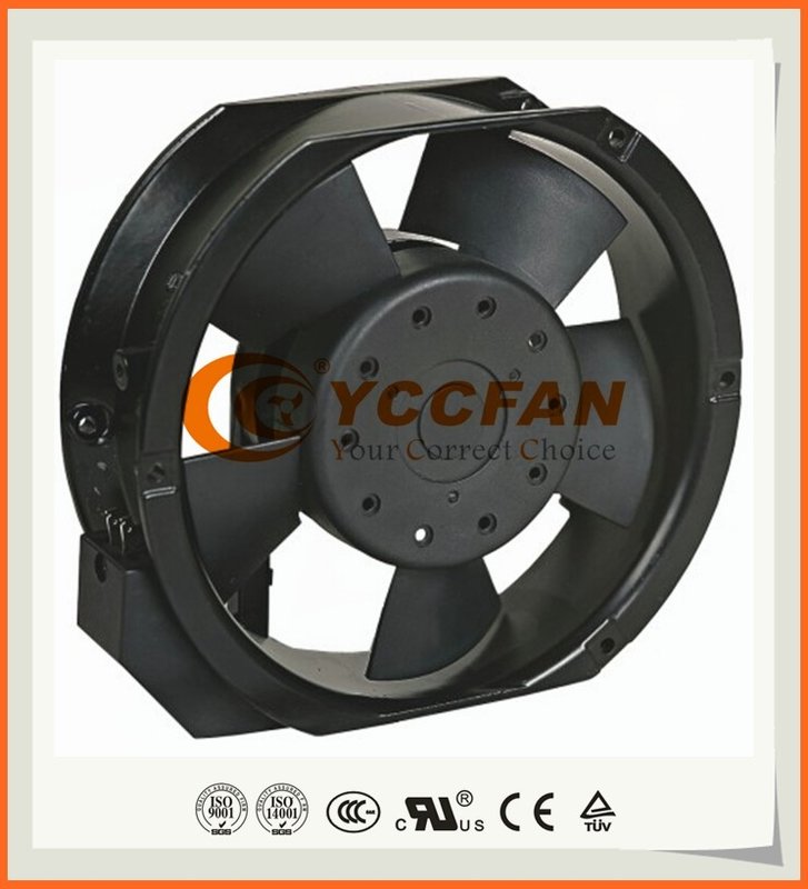 5 blades 170mm 7inch 172x150x51mm ac brushless axial fan 110v 115v 120v 220v 240v 380v