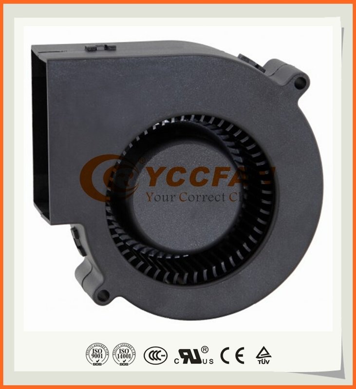 90mm 9733 high CFM mini brushless nmb bearing 12v dc centrifugal fan blower