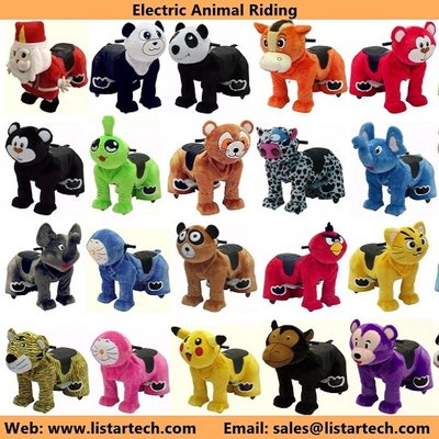 China Animal Rides, Coin Rides Animals Games, Electric Cars For Kids Plush Toy supplier