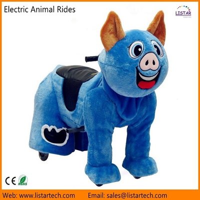 China Motorized Animal Scooters on Stuffed Animal Toys at the mall -Pig supplier