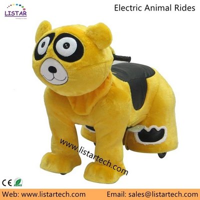 China Moving Animal Plush Electric Animal Rider, Battery Animal Walking in Amusement Park supplier