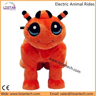 China Plush Animais Motorizado Swing Car Plush Motorized Riding Animals from China Supplier supplier