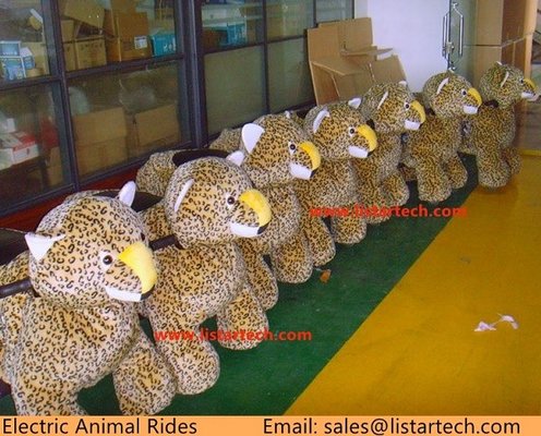 China Electric Animal Battery Toy Plush Toy Rides On Animals Wheel Stuffed Animals Ride for Sale supplier