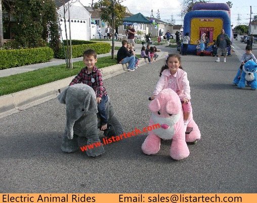 China 12V Large Animal Riding Walking Toys Kiddy Ride On Pony Max Loading 130kg supplier