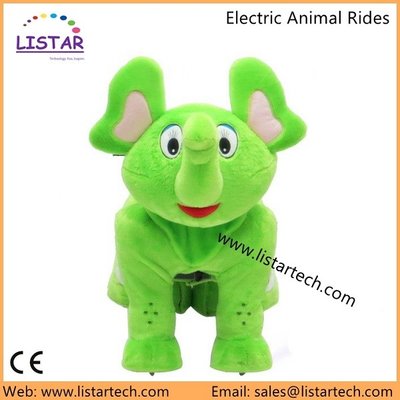 China 4 Wheels Animal Bike Motorized Child Plush Animals Indoor Games For Malls supplier