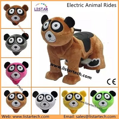 China walking robot ride animal rides mall motorized plush riding animals supplier