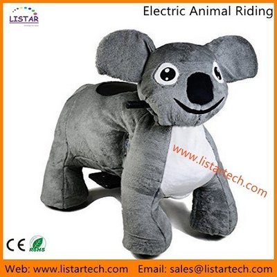 China Coin Operated Kiddie Animal Rides Zippy Animal Rides Plush Coin Operated Electronic Rides supplier