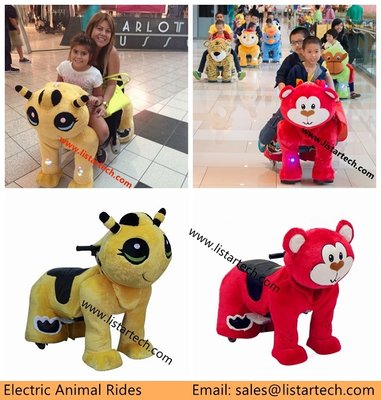 China New Arrival Children Paradise Riding Animal Toy Car Battery Animal Ride for Hire in Mall supplier