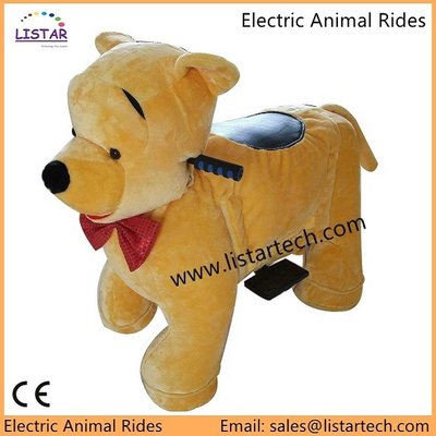 China Cute Plush Animal Riding Toy, Zippy Rides On Animals for Kids & Adults in Amusement Park supplier