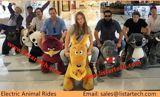 China Walking Animal Rides Electric Go Karts Toy Horse on Wheels, Adult Carnival Rides in Mall supplier