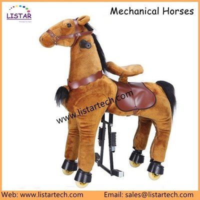 China Horse for Amusement Park Rides, Ride on Horse Toy Pony, Pony Ride on Toy Supplier supplier