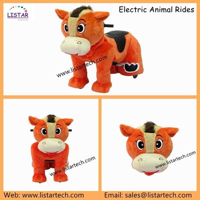 China Plush Animal Amusement Rides, Motorized Animal Rides to Malls and Recreational Events supplier