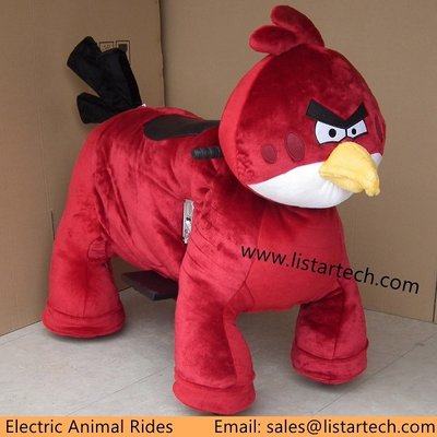 China Character Rides Kiddie Rides in Famous Animal Cartoon Characters, Kids Plush Animal Rides supplier