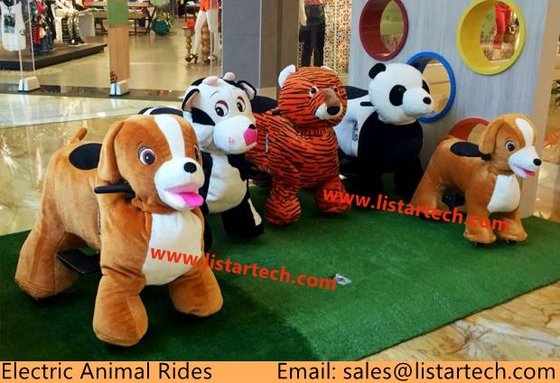 China Hot Sales Animal Rides bike motorized child cover stuffed animals plush wheeel supplier