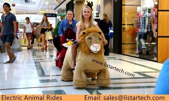China 4 Wheels Animal Bikes battery animal ride walking animal rides with wheels in Mall supplier