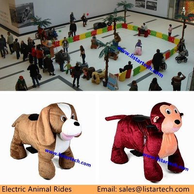 China Stuffed Animal Ride On Toys for Mall, Low Speed Animal Toy Ride on Ponycycle toys for Kids supplier