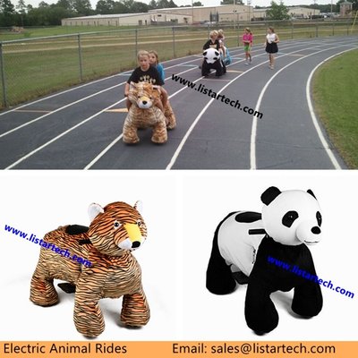 China Battery Operated Furry Stuffed Panda Animal Kiddie Rides for Sale, China Kiddie Rides supplier