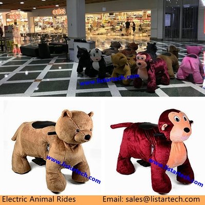 China Amusement Machine Equipment Kiddy Adult Walking Animal Dinosaur Riding at Mall supplier