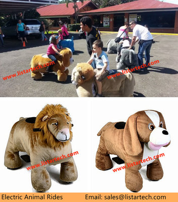 China Wholesale Electric Animal Riding Motorized Plush Riding Animals, Ride On Animal Toys China supplier