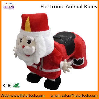 Popular Electric Animal Ride On Toys, the most special Christmas amusement game-Santa supplier