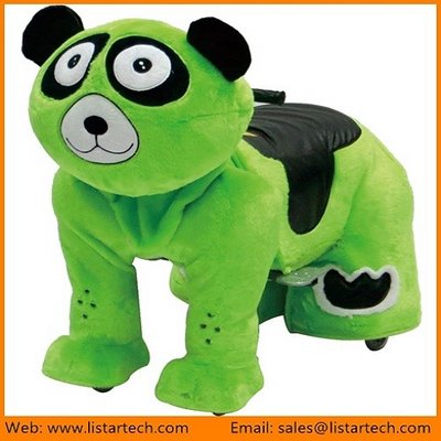 Amusement Simulation Plush Animal Electric Car, Plush Electric Toy Rides, Animal Riding supplier
