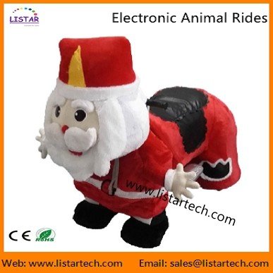 Christmas Shopping Mall Coin operated Animal Ride, Kiddie Dinosaur Rides for Sale supplier