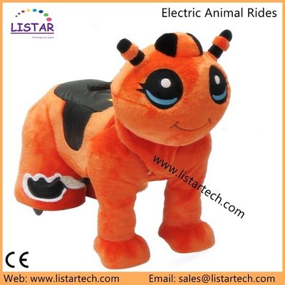 Motorized Plush Riding Animals Children Amusement Park Rides Hot New products for Sales supplier