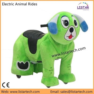 Plush Toys Play By Play Coin Operated Motorized Stuffed Zippy Rides with Factory Price supplier