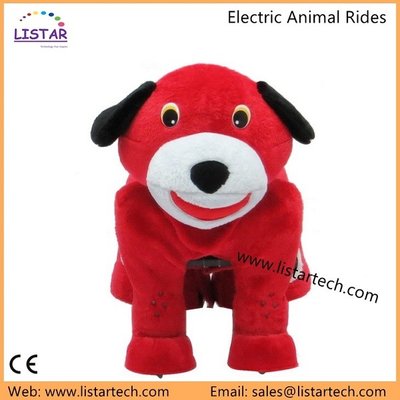 Popular Stuffed Zippy Rides Motorized Plush Riding Animals Kids Rides For Shopping Center supplier