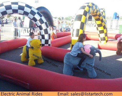 Kid Plush Toy Bike Electrical Ride-On Toy Plush Animal Electric Scooter New Design Game supplier