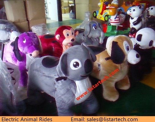 Happy Animals Ride Electric Animal Scooter Rides Stuffed Animals With Wheels, Hot Sales! supplier