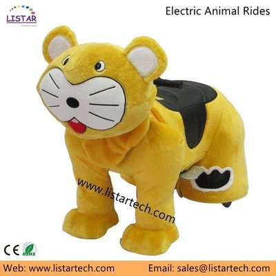 Battery Power Operated Tiger Motorized Plush Riding Animals with Factory Price for Sale supplier