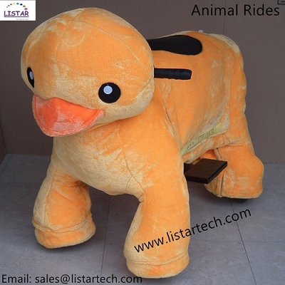Yellow Duck Walking Animal Ride Hot Sell in USA supplier