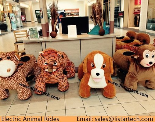 Stuffed Animals / Ride On Toy Coin Operated Children Rides Happy Rides On Animal supplier