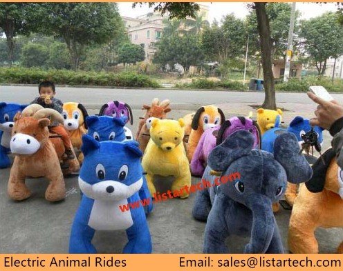Plush Toys Play By Play China Wholesale Animal Rides Coin Car Operated Game Machine supplier