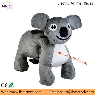 Coin Operated Motorized Animal Rides For Mall Coin Operated Plush Electric Bikes for Sale supplier