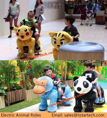 animal walking toys bike animations kids rides for shopping center supplier