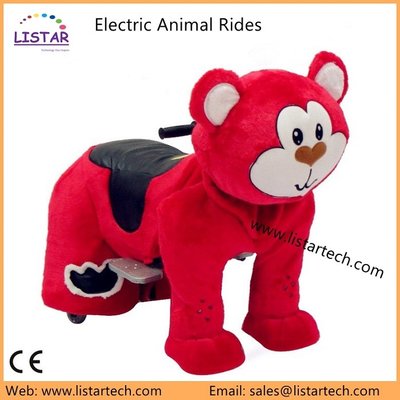 Party Rental Bike Motorized Child in Cover Stuffed Animals Plush Wheel Zippy Animal Rides supplier