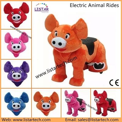 Baby Animal Riders Mechanical Walking Animals for Electronic Playground Items supplier