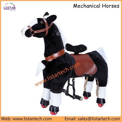 Pony Cycle Plush Horse Rocking Ride on Pony, Ride on Horse Ride on Animal by Human Power supplier