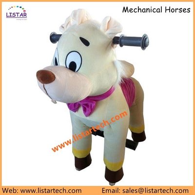 Hot Sale Amusement Park Rides Kids Giddy Up Horse Rides Walking Ride On Horse for Child supplier