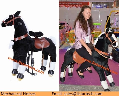 Adult Ride on Horse Toy Pony Large Size Horse Animal Toy on Wheel Mechanical Horse Toys supplier