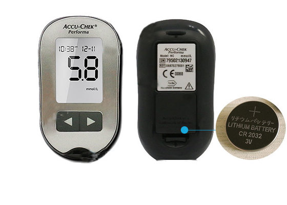 Baterías 75mAh ligero 47kΩ del botón del litio de la alta capacidad CR1620